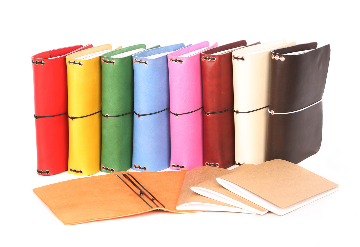 Italian Leather Traveler's Notebook Cover – The Chelsea Paper Company